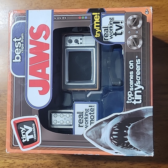 Basic Fun | Other | Tiny Tv Best Clips From Jaws New | Poshmark